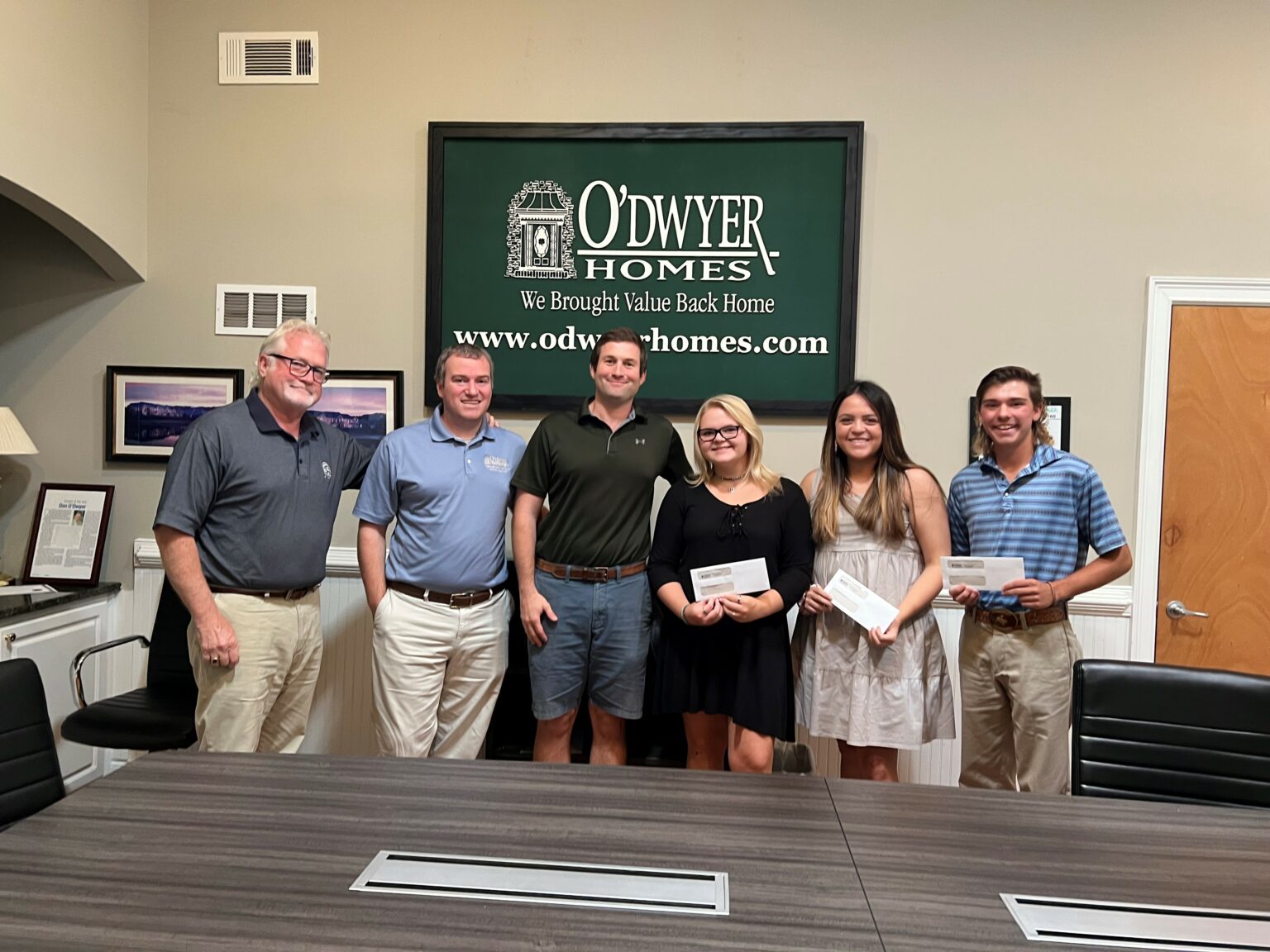 Four Students Awarded Scholarship through 2022 O’Dwyer Homes ...